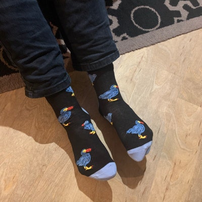 Loch Ness Monster Socks Nessie Socks Scottish Socks Socks Gifts Novelty ...