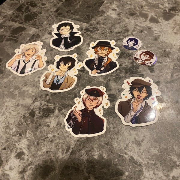 Bungo Stickers - Etsy