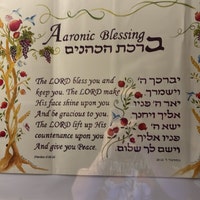 Buy Aaronic Blessing (numbers 6:24-26) "the Lord Bless You and Keep You ...