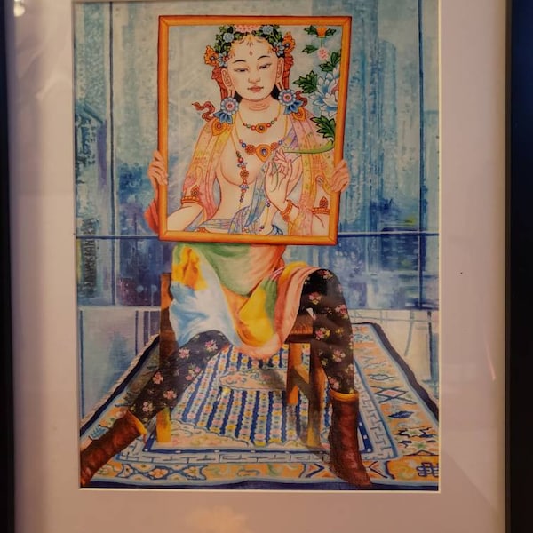 Chenrezig: Compassion Series 4. Tibetan Contemporary Art by Karma ...