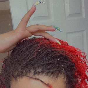 Small Gold Loc Sprinkle Beads, Braid Jewelry Dreadlock Accessories ...