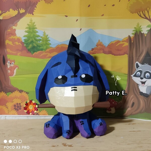 Daniel Art 13 Svg Baby Bunny, PDF Template, DIY 3d Model, Fanart, Paper ...