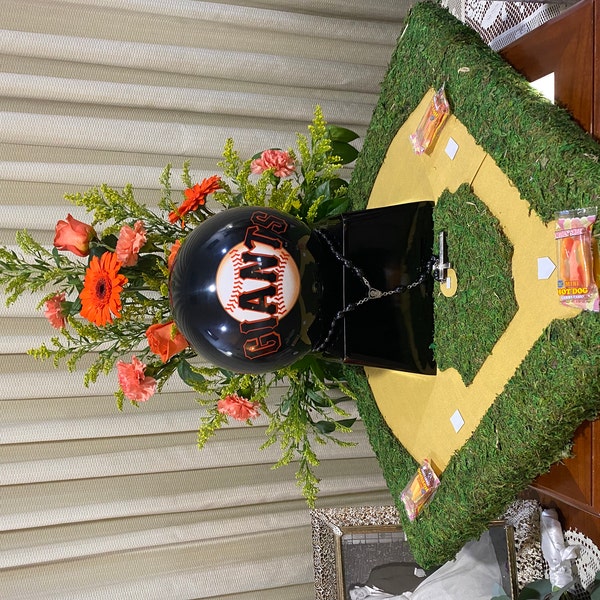 Baseball Cremation Urn With Optional San Francisco Giants Ball Decor ...