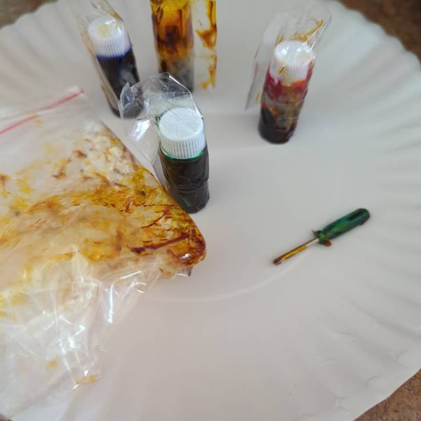 Psychedelic Lamp LED Mood Light Projector Trippy Glass Paint Projection ...