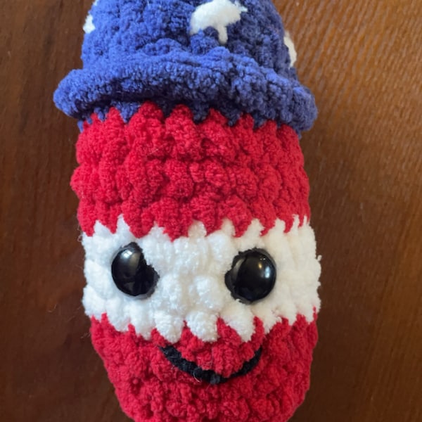 Boom the Firecracker Crochet Pattern - Etsy