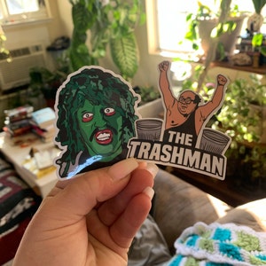 Frank Reynolds Hanging Vinyl Sticker the Gang Trashman IASIP | Etsy