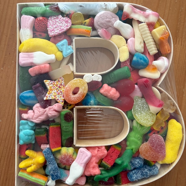 SWEET FILLED NUMBERS! Choose Your Number. Haribo, Birthday Sweets, Pick ...