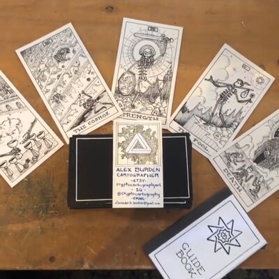 The Tarot Obscura Complete Tarot Deck With 78 Cards - Etsy