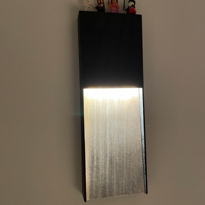 Walnut Amberlight SLIM LED Wall Light - Etsy