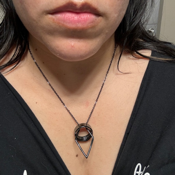 Wear Your Ring on A Necklace, RN or Doctor Gift, Easy on off Design ...