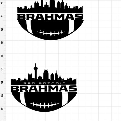XFL Brahmas SVG / PNG - Etsy