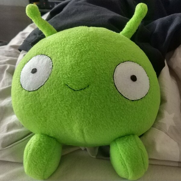 Mooncake Final Space Green Alien Handmade Plush - Etsy