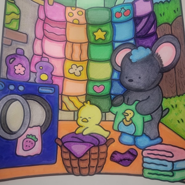 Creepy Cutie: Goth Kawaii Coloring Book by Coco Wyo - Etsy