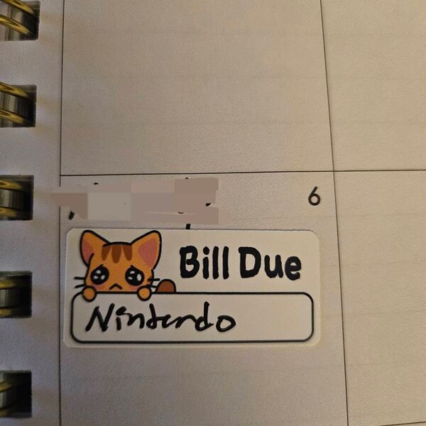 Kawaii Cat Date Night Planner Stickers, Date Night Reminders, Cute ...