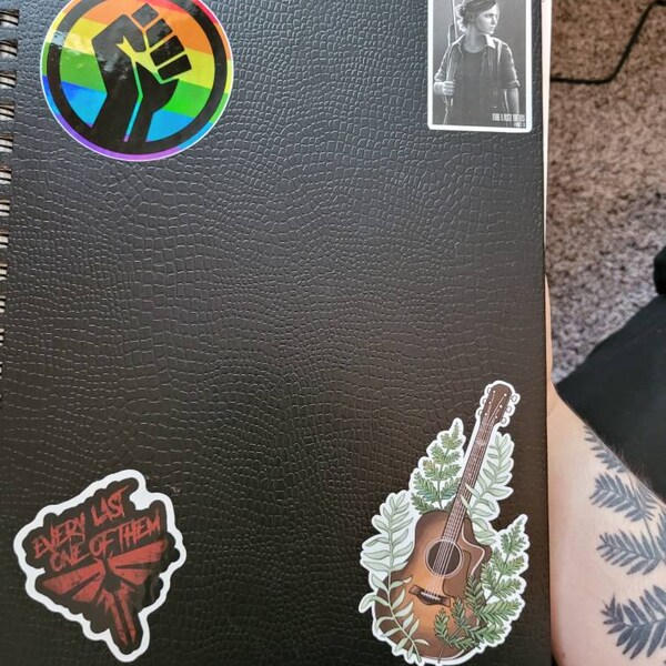 The Last of Us Sticker | Ellie’s Guitar | TLOU Sticker | Waterproof ...