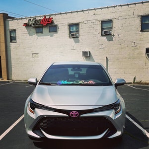 Financial Mistake Window Decal Windshield Banner Car - Etsy