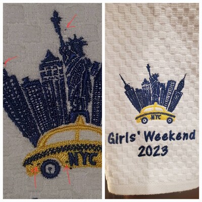 New York City Street Embroidery Design Instant Download - Etsy