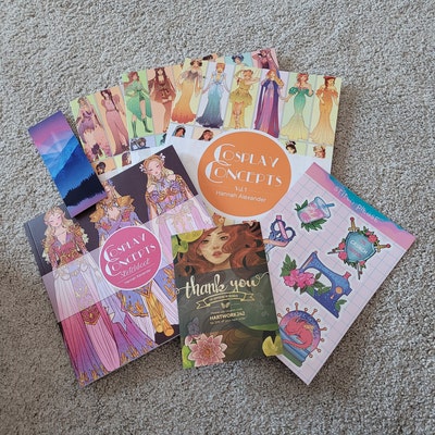 Cosplay Concepts Art Books - Etsy