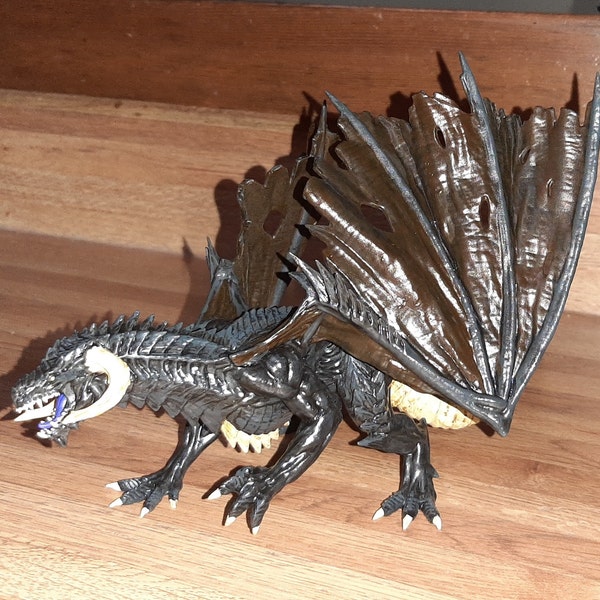 Black Dragon Huge 3D Resin Printed Miniatures - Dungeons and Dragons ...