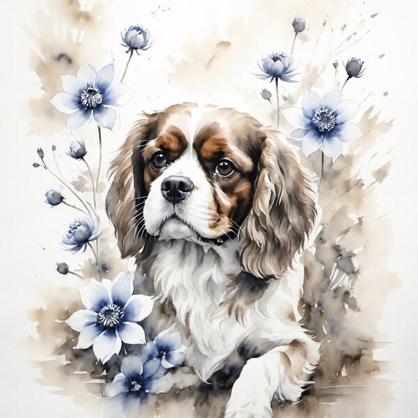 Custom Pet Portrait, Personal Pet Portrait From Photo, Digitally ...