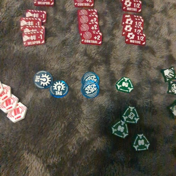 Acrylic Lance Token Set - Battletech Alpha Strike Compatible - Etsy