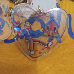 Wally Darling welcome Home Two-sided Holographic Charm - Etsy