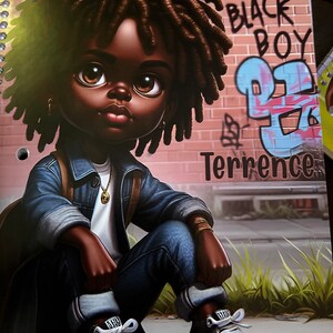 SCHOOL NOTEBOOK Young Black Beautiful Notebook School Journals ...