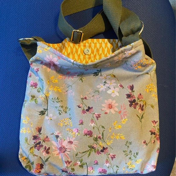 Linen Crossbody Bag, Linen Purse, Shoulder Bag, Washable Crossbody ...