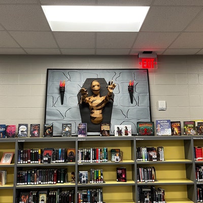 Ghost Papercraft 3D DIY Low Poly Paper Crafts Halloween Wall Decor ...