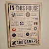 Printable Custom Vintage Style Board Game Wall Artpersonalized Table ...
