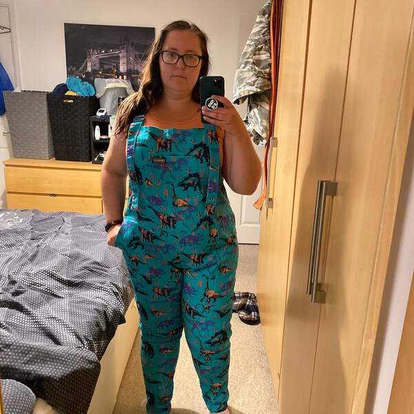 Black, Rainbow, Bolt Lighting, Dungaree, Overalls, David Bowie, Casual ...