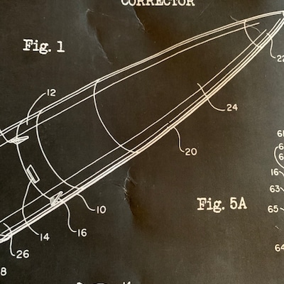 155mm Howitzer Shell Patent Print Art 2009 - Etsy