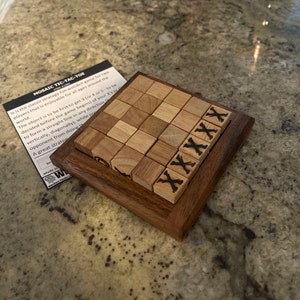 Two Lovers String Brain Teaser Wood Puzzle - Etsy