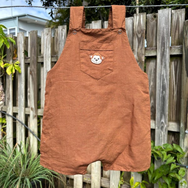 Easy Woven Overalls PDF Sewing Pattern - Etsy