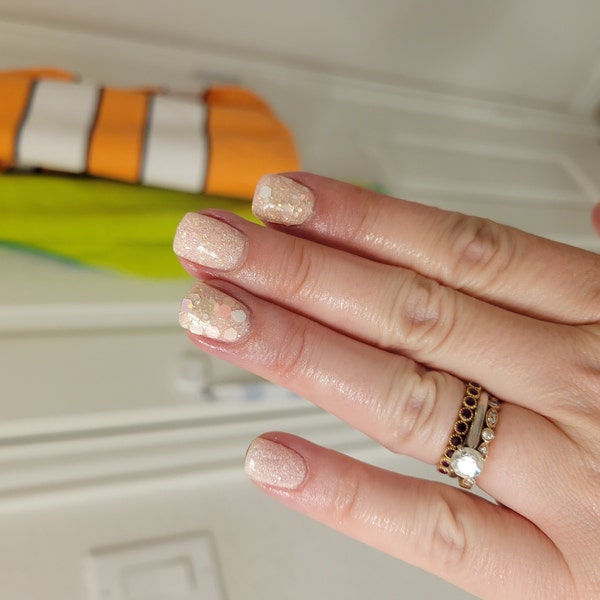 Peaches ‘n’ Cream Bundle- Dip Powder, Dip Powder for Nails, Nail Dip ...