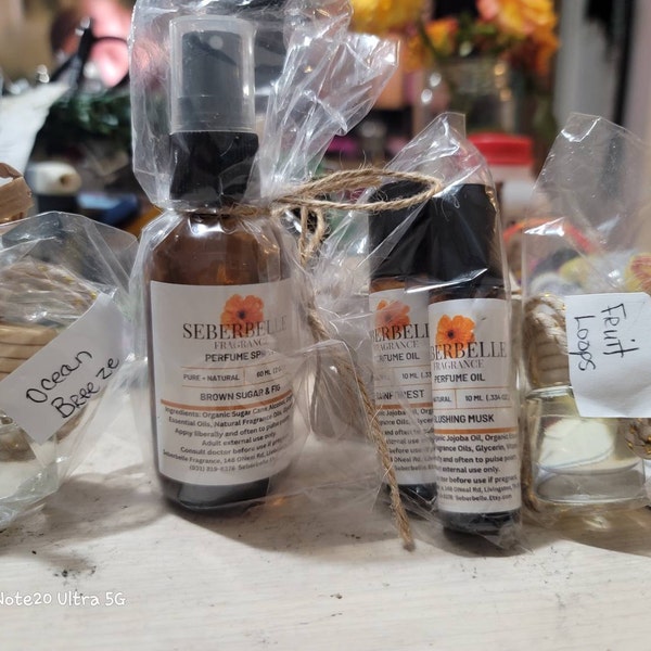 BLACKBERRY & Wild JUNIPER Crushed Mountain Berries Perfume Oil or Spray ...