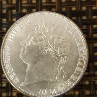 Old British Coins George 1V 1822 Crown / Restrike - Etsy