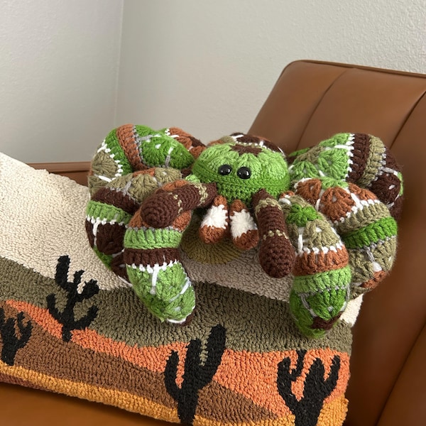 Crocheted Baby Tarantula - MADE TO ORDER - Crocheted Spider - Custom ...