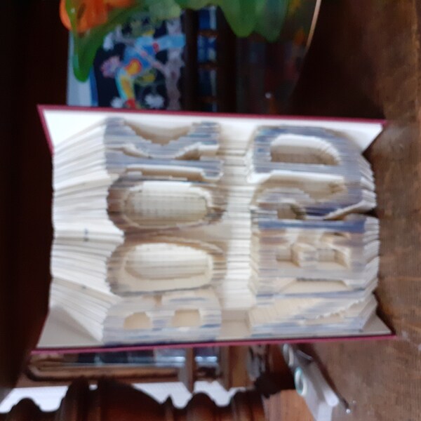 Book Nerd Glasses Folded Book Pattern | DIY Bookworm Gifts | +1 Free ...