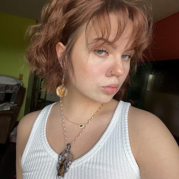 Tiger Eye,moonstone Evil Eye Gemstone Copper Wire Wrap Pendant Jewelry ...