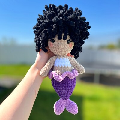 The Mini Merbabies Amigurumi Pattern Crochet Mini Merbaby - Etsy