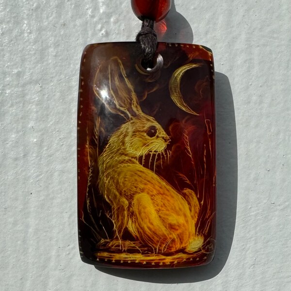 Amber Pendant Phoenix - Etsy