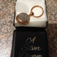 Commemorative 2017 Beatrix Potter Tom Kitten 50 pence 50p Coin Keyring ...