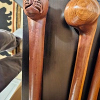 Maasai Traditional Blackwood Talking Stick Original Handcarved U Pik ...