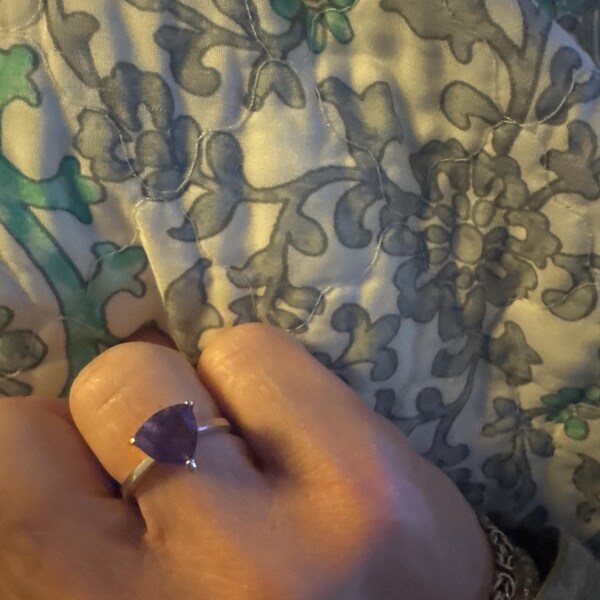 Red Ruby Ring, Oval Cut Ruby, 925 Sterling Silver, Purpose Ring, Ruby ...