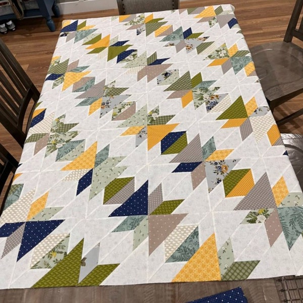 Digital Download Stellar Magic Quilt Pattern by Material Girlfriends ...