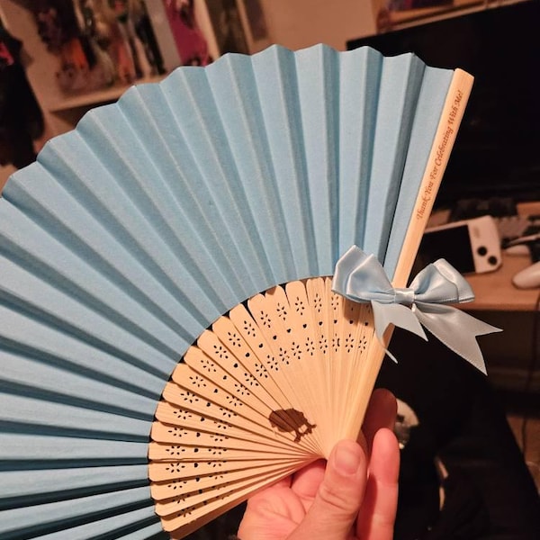 Bulk Graduation Fan Class of 2024 Custom Graduation Favor Fan ...