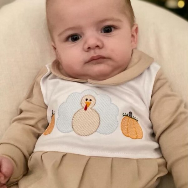 Baby Girl Christmas Outfit | Baby Girl Santa Outfit | Baby Girl Church ...