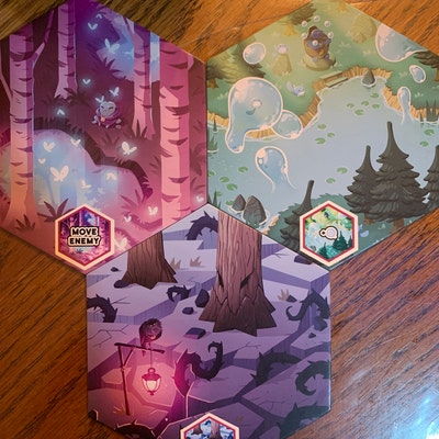 Casting Shadows Hex Tile Reference Stickers, KSE Ice Storm and Molten ...