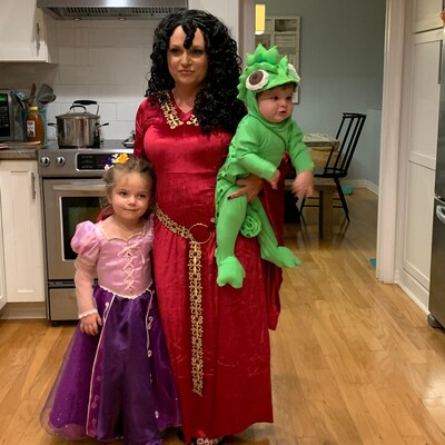 Sewing PATTERN Tangled's Chameleon Pascal Inspired Baby Costume Sizes ...